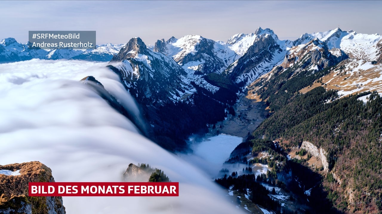 Bild des Monats - Das ist das schönste Wetterfoto des Monats Februar 2024 - Meteo - SRF
