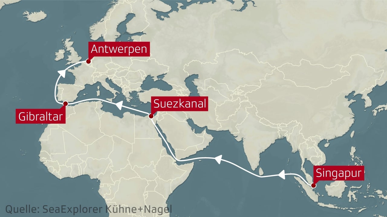 Globaler Handel - Mit dem Container auf grosser Fahrt - News - SRF