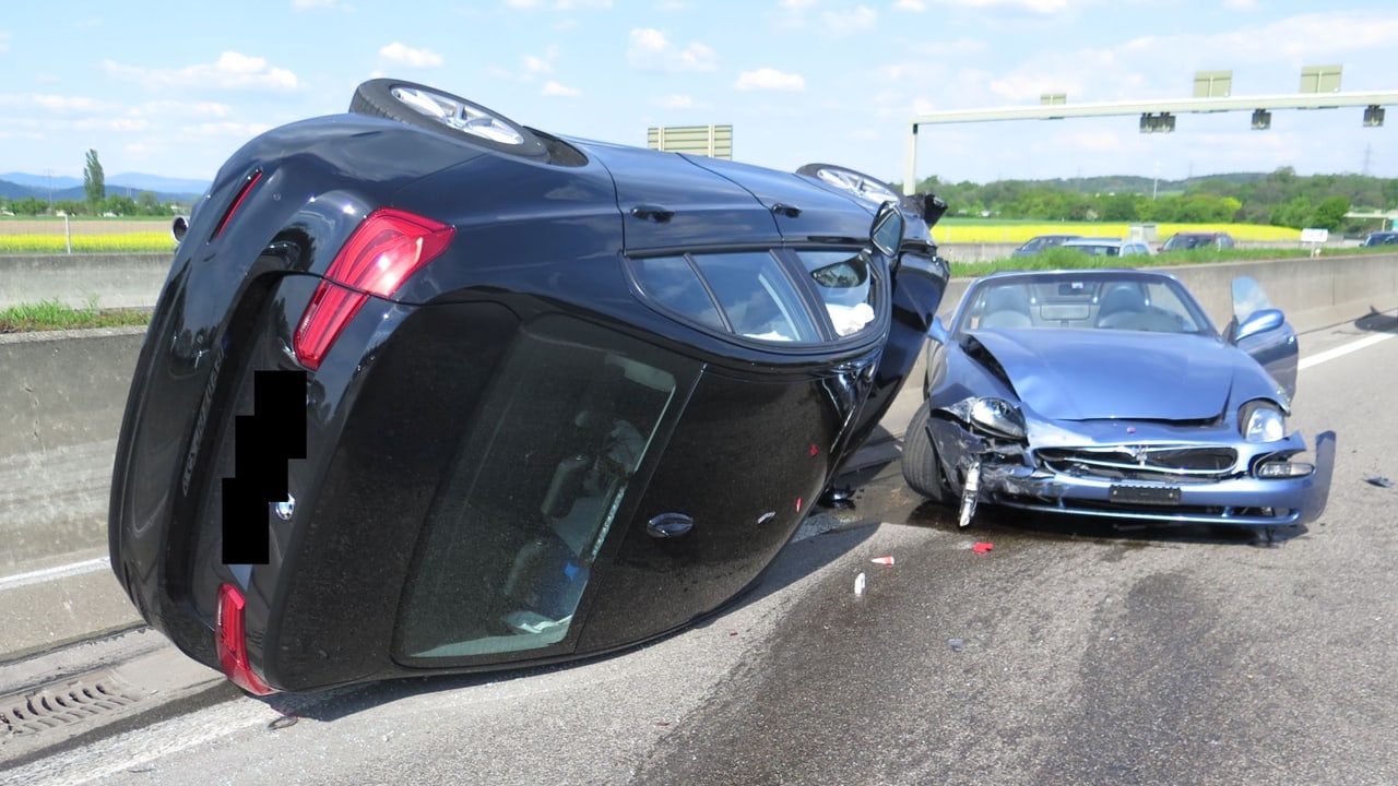 Basel Baselland - Mega-Stau nach Unfall bei Pratteln - News - SRF