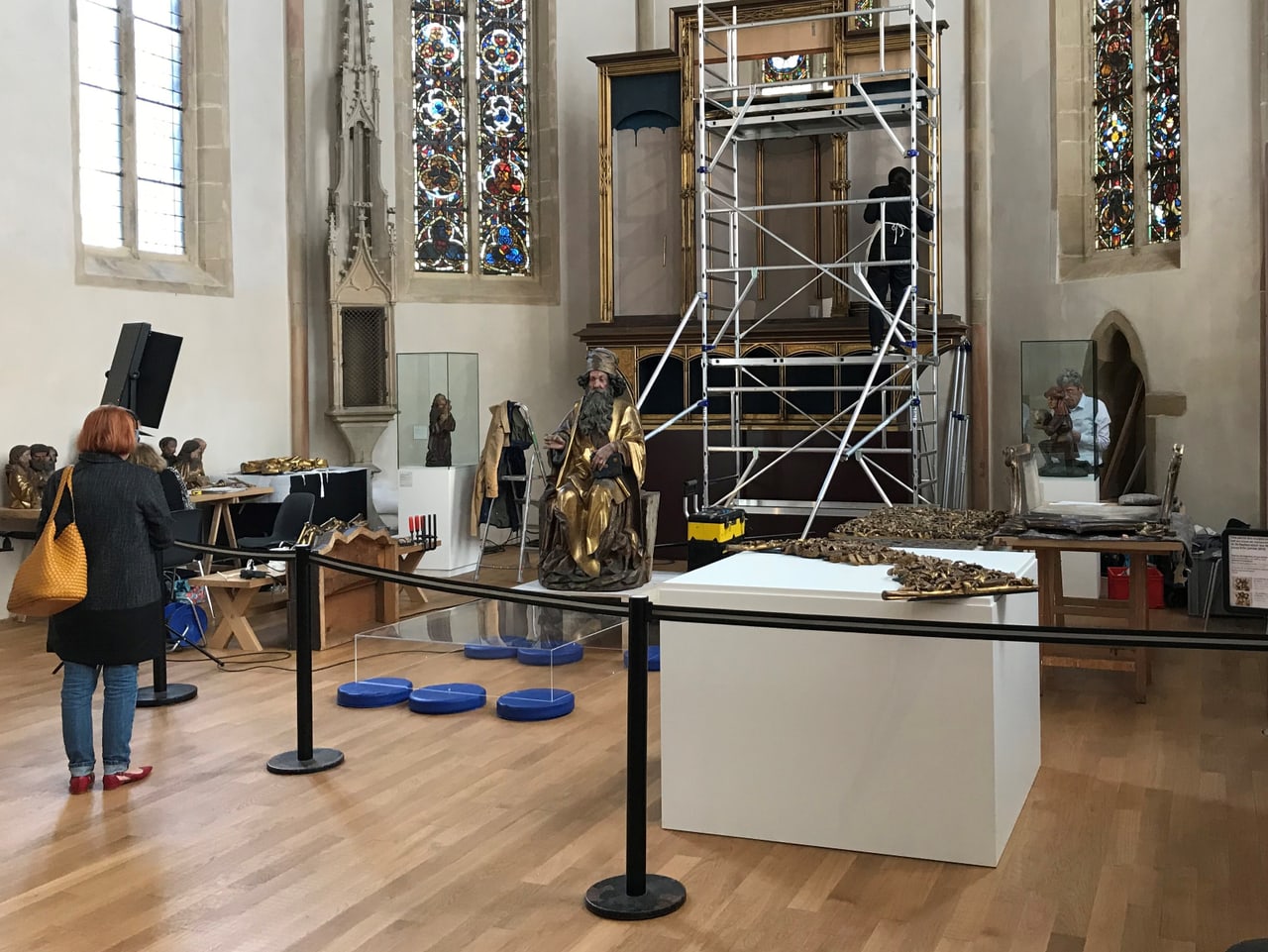 Weltberühmte Kunst - Frischfarbenkur für den Isenheimer Altar in Colmar ...