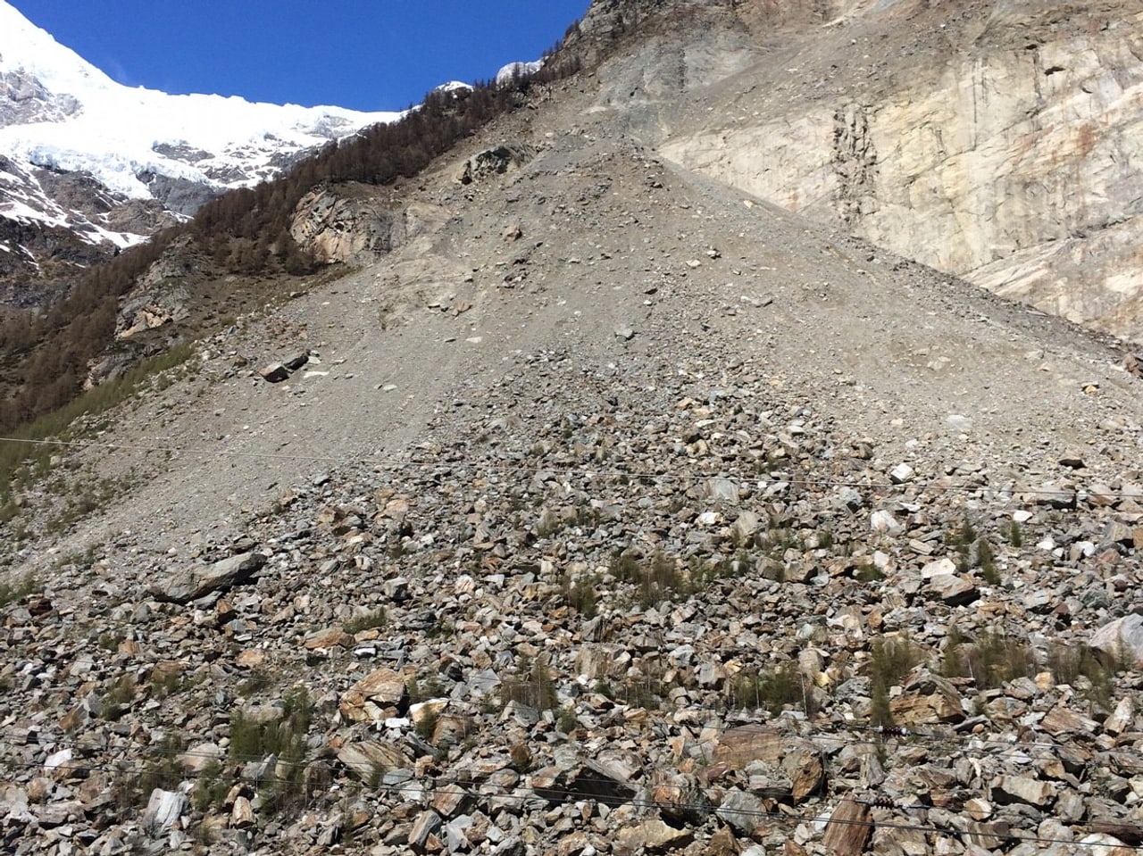 Bern Freiburg Wallis - 25 Jahre Bergsturz von Randa: Als der Tag zur ...