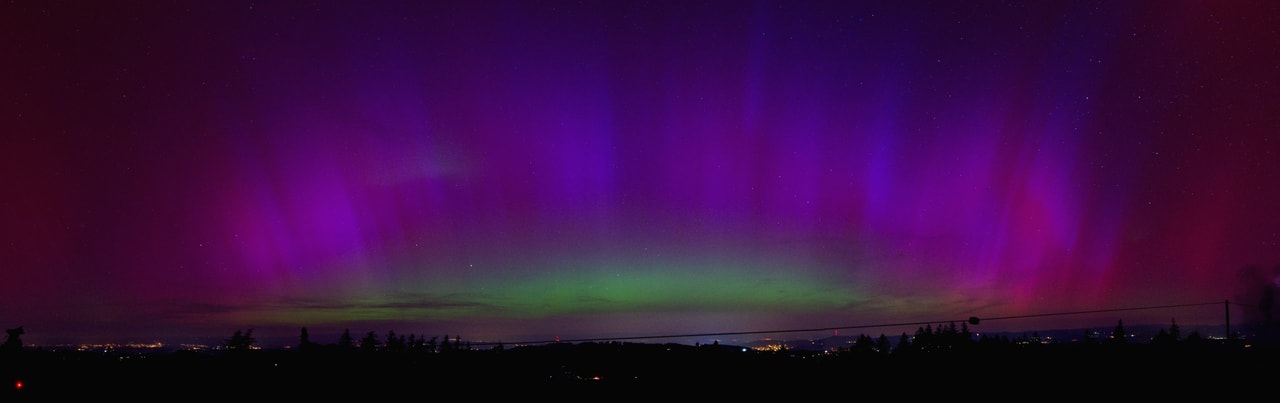 Die neusten #SRFMeteoBilder - Magische Polarlichter – grosses Spektakel über der Schweiz - Meteo ...