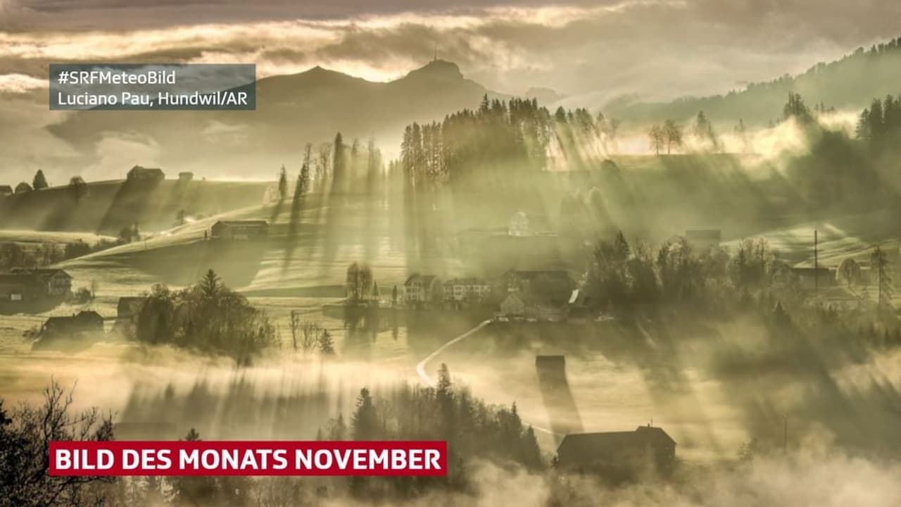 Bild des Monats - Das schönste Wetterfoto des Novembers 2022 ist gewählt - Meteo - SRF