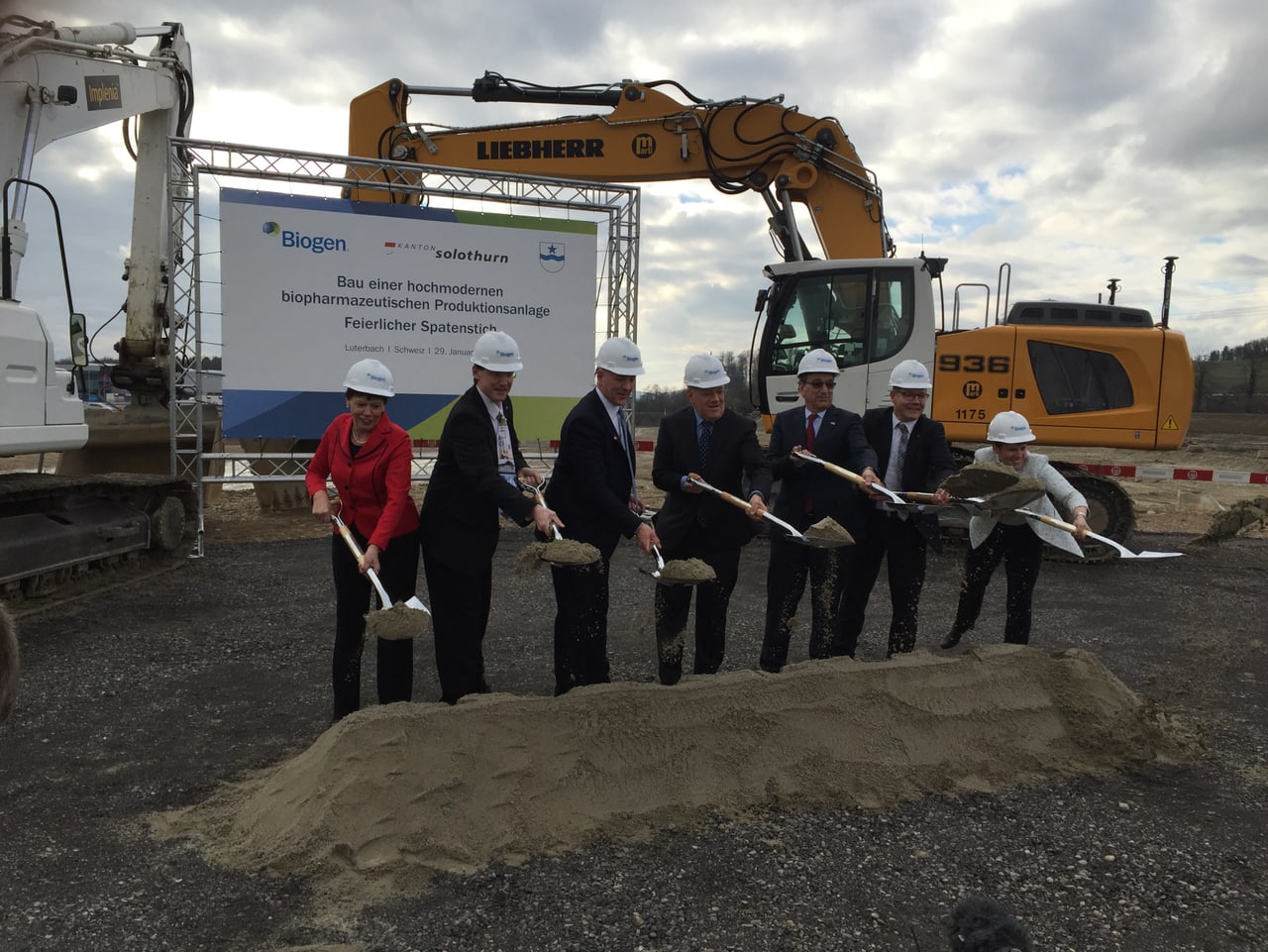 Aargau Solothurn - Spatenstich zum Milliardenprojekt in Luterbach ...