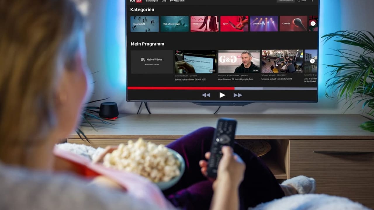 Dank App auch via TV verfügbar - So bringen Sie Play SRF und Online-Videos auf den ...