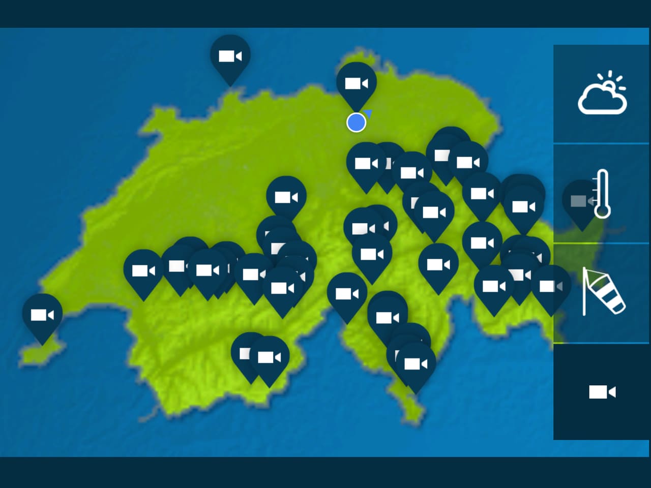 Meteo-Stories - Live-Wetterbilder neu in der SRF Meteo App - Meteo - SRF