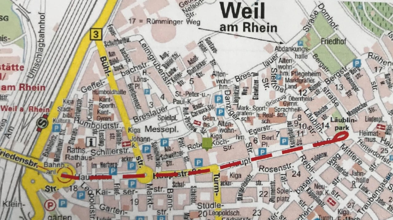 Linie 8 - Weil am Rhein wünscht sich eine weitere Tramverlängerung ...