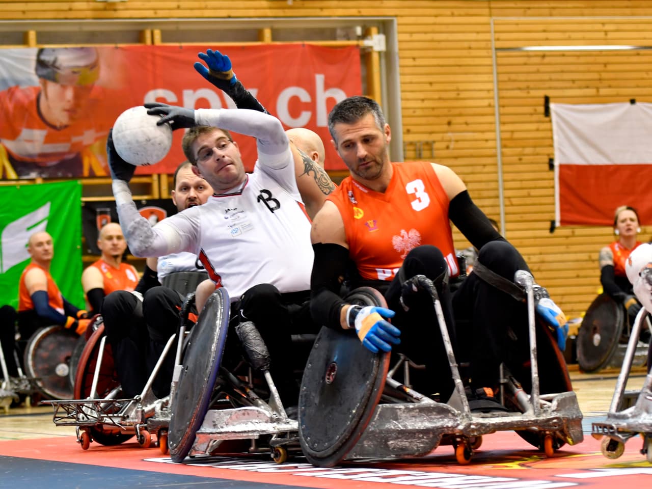 WM-Quali Rollstuhl-Rugby - «Je mehr es knallt, desto besser» - News - SRF