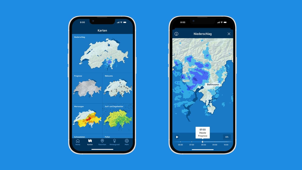Die neue SRF Meteo App - Tipps und Tricks zur neuen SRF Meteo App ...