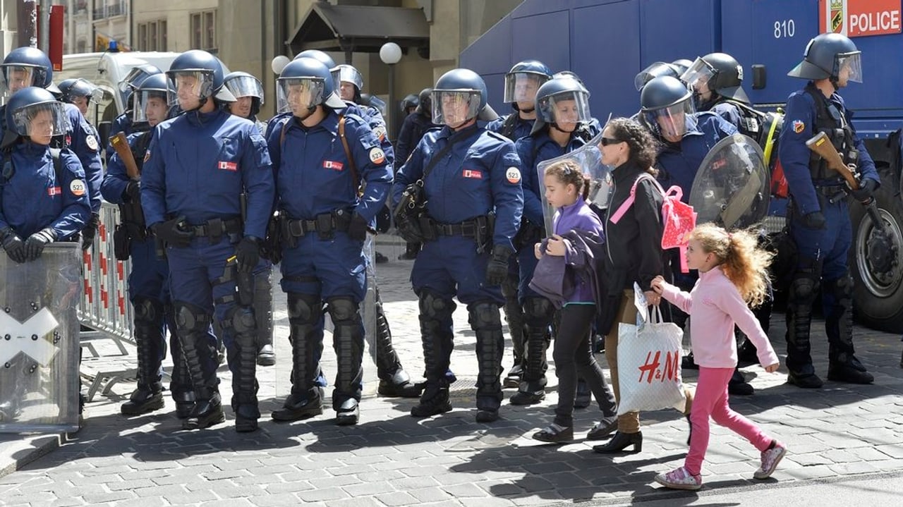 Bern Freiburg Wallis - Police Bern: Funktioniert gut, kann aber noch ...