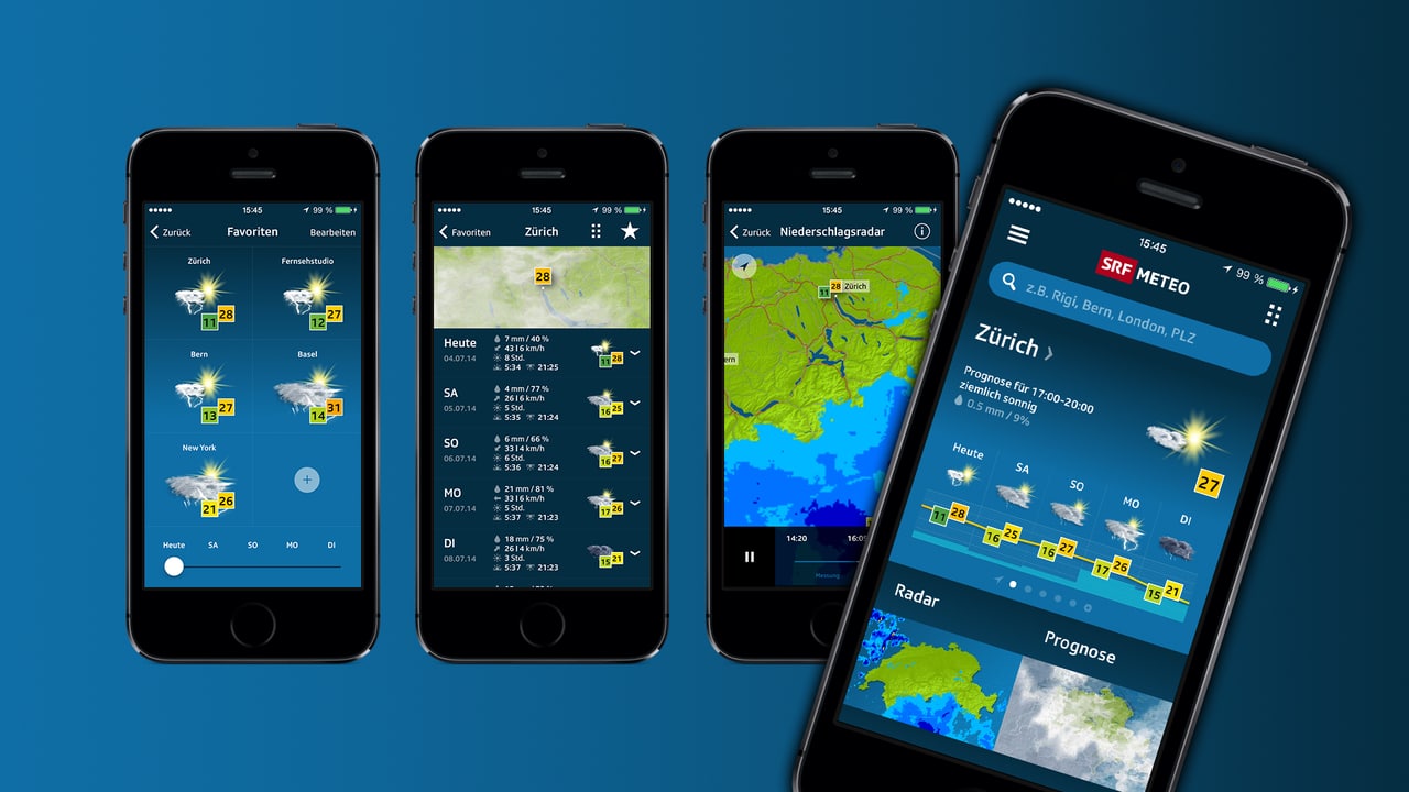Meteo-Stories - SRF METEO App: 400'000 Downloads! - Meteo - SRF