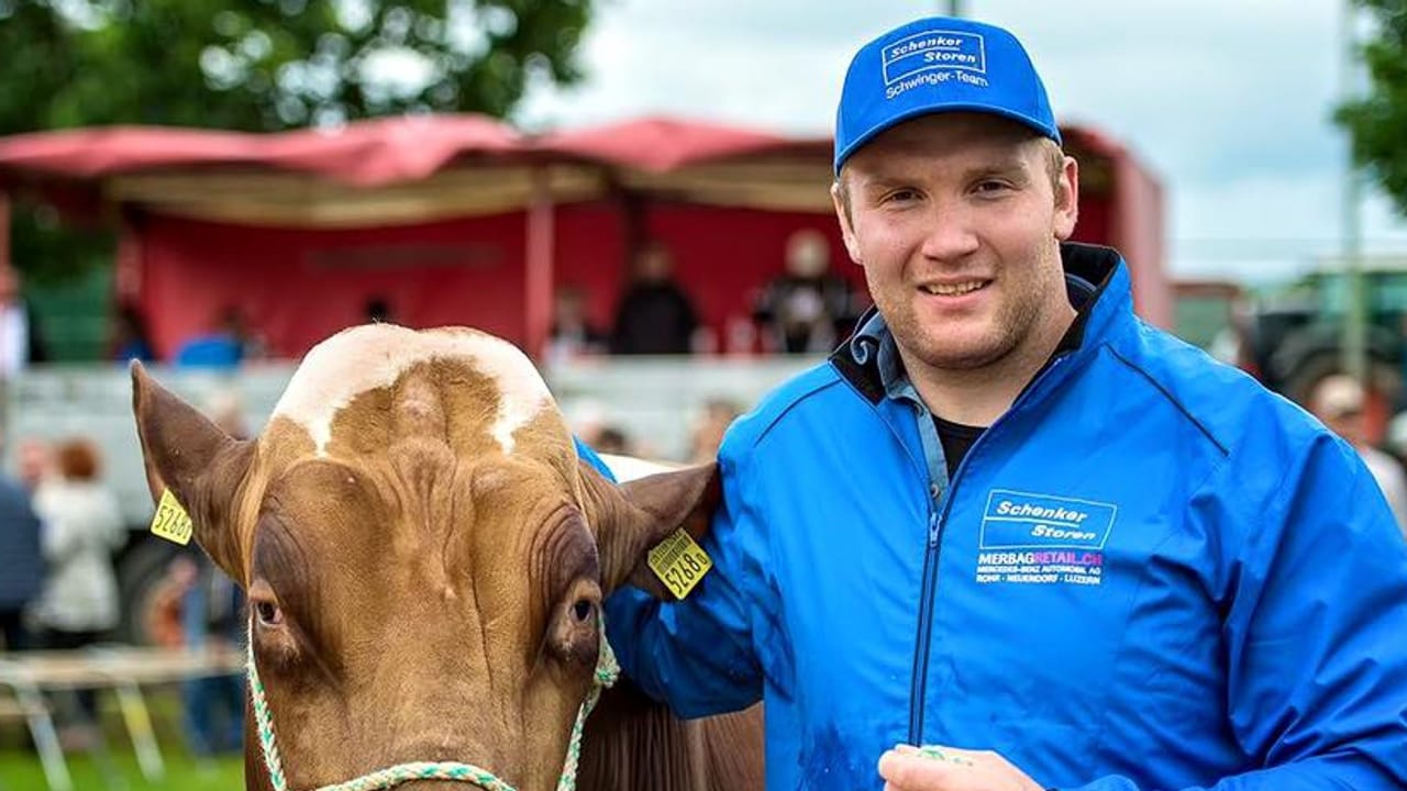 Basel Baselland - Schwinger Roger Erb aus Metzerlen auf dem Weg zum ...