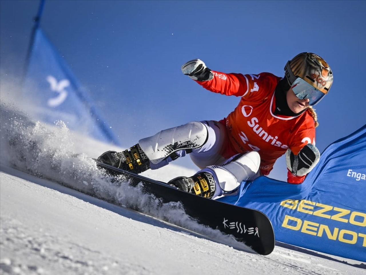 Alpin-Snowboard in Scuol - Zogg fährt beim Heim-Weltcup auf den 3. Rang ...