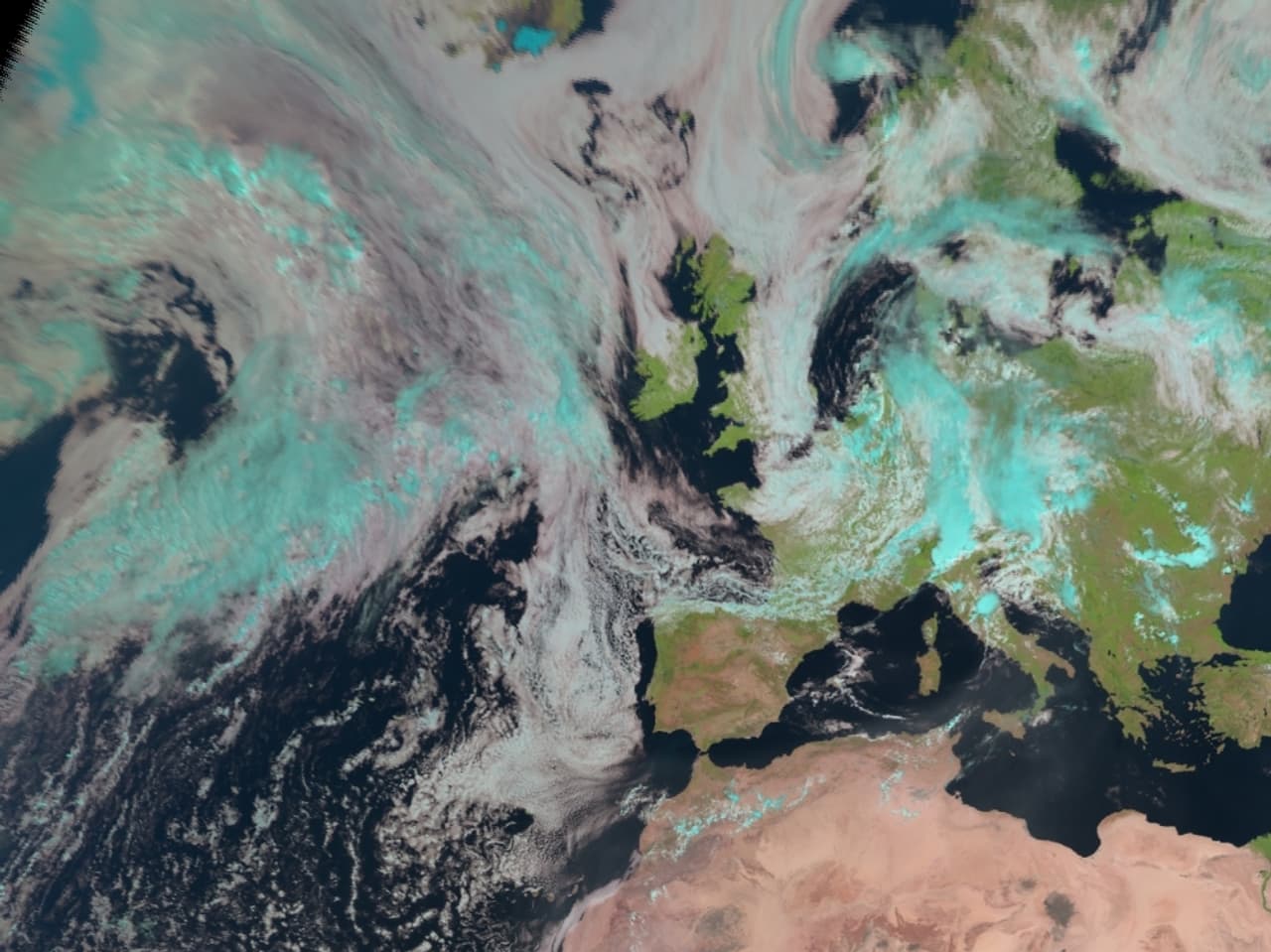 Satellitenbilder - Was zeigt der Satellitenloop? - Meteo - SRF