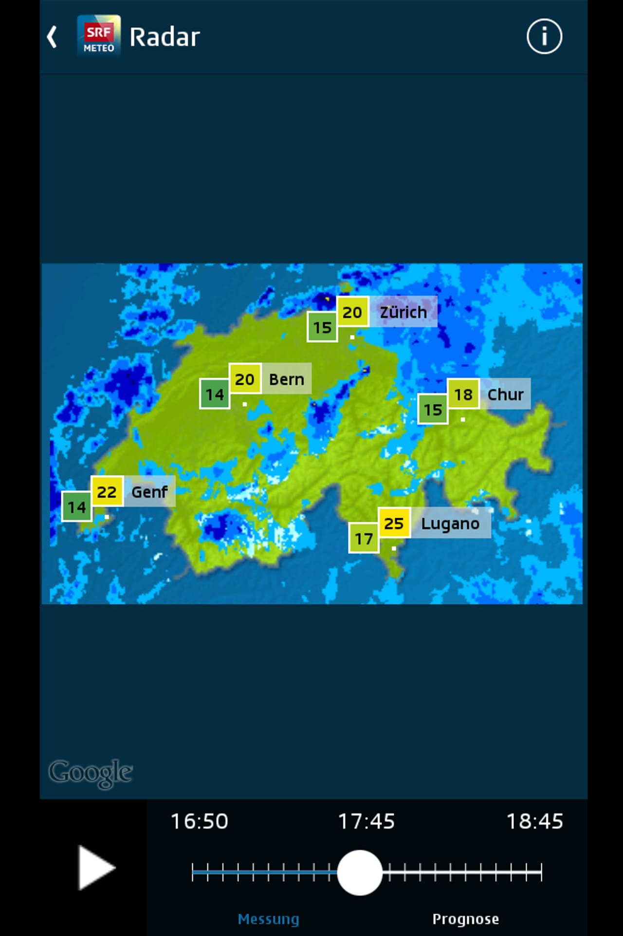 Meteo-Stories - SRF METEO App: 400'000 Downloads! - Meteo - SRF