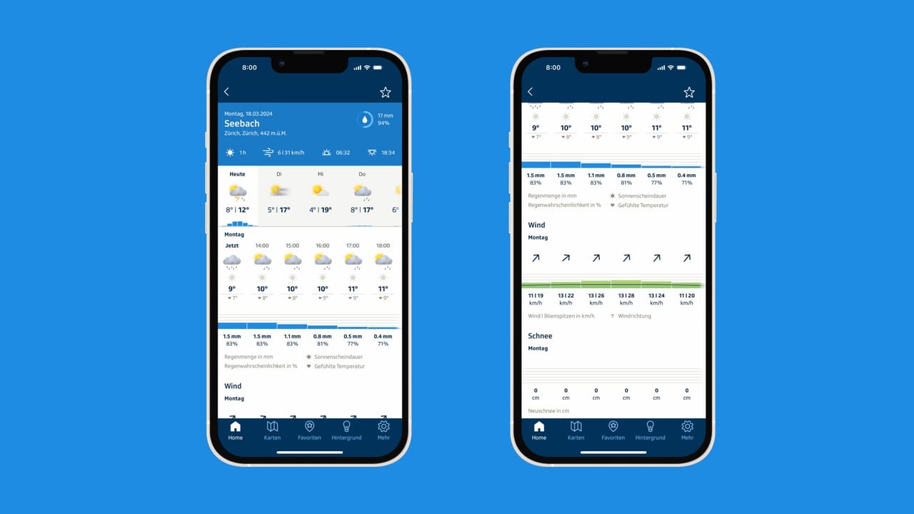 Die neue SRF Meteo App - Tipps und Tricks zur neuen SRF Meteo App ...