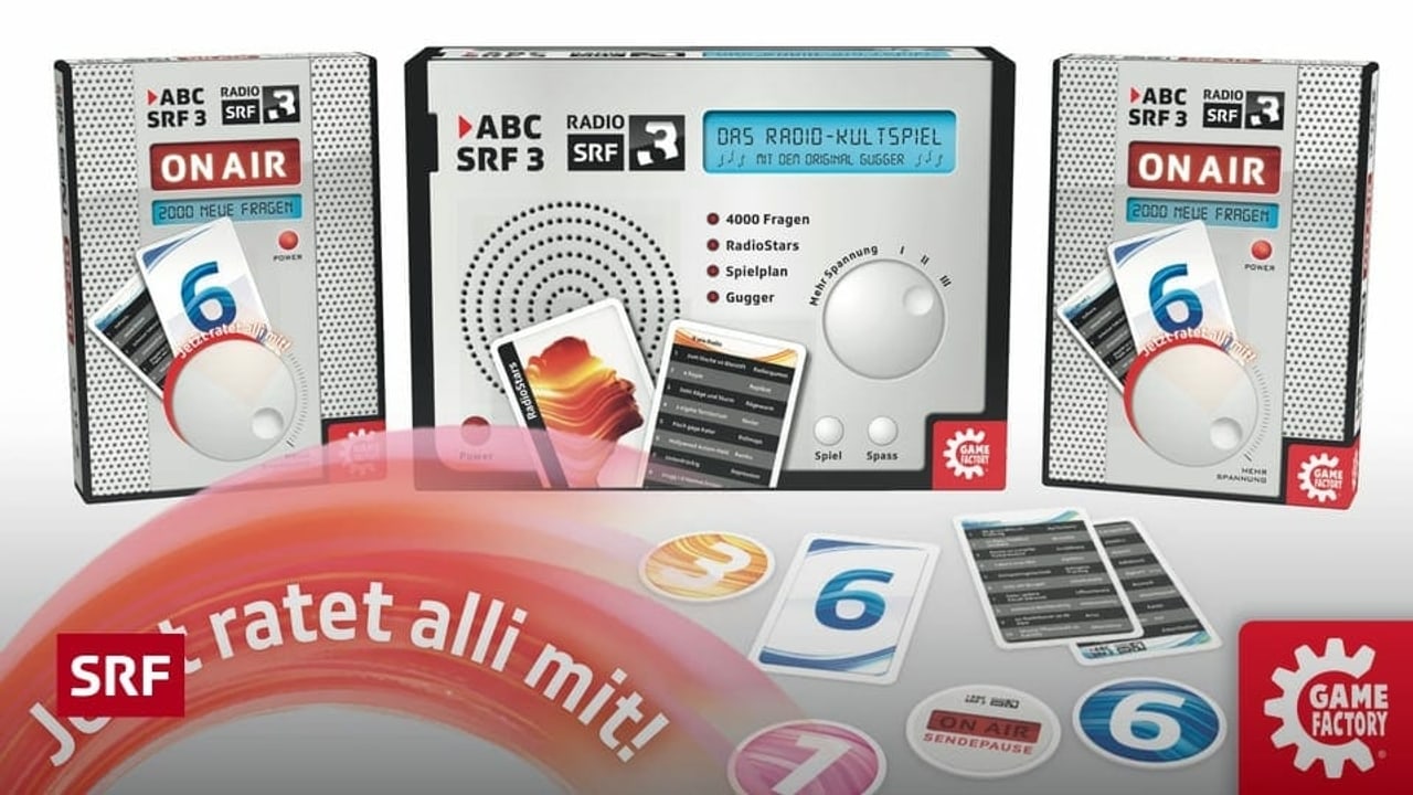 Im Radio und als Kartenspiel - «ABC SRF 3»: Das Kult-Radiospiel - Radio SRF 3 - SRF
