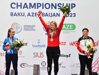 Schiess-WM in Baku - Dreimal Gold und einmal Silber für die Schweiz - Sport - SRF