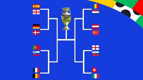 EURO 2024: Der Turnierbaum - Was, wenn die Schweiz weiterkommen würde ...