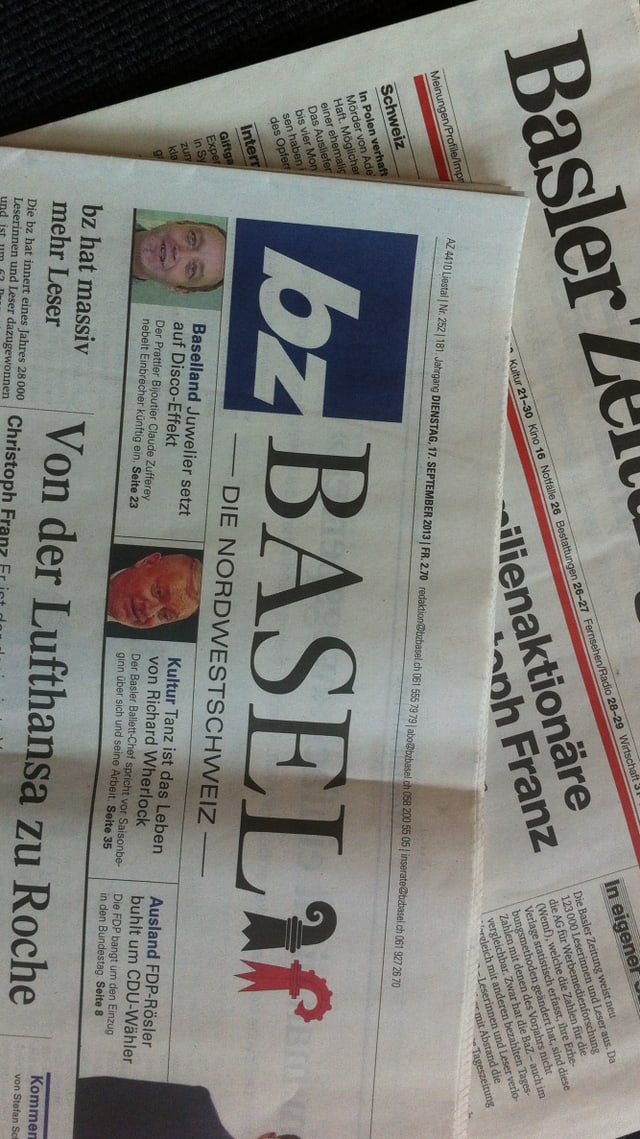 Basel Baselland - «bz» gewinnt, «BaZ» verliert - News - SRF