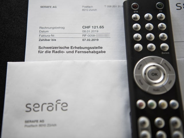 Radio- und TV-Abgabe werden weiterhin von der Serafe erhoben - News - SRF