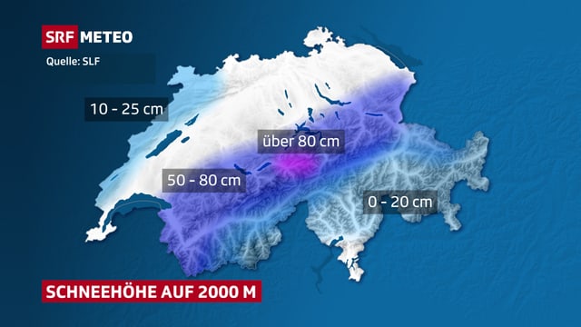 Meteo-Stories - Viel Schnee in den Bergen - Meteo - SRF