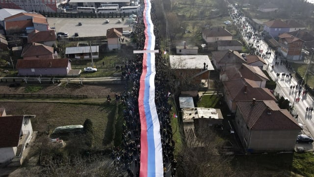 Kosovo Serbien Grenze Live