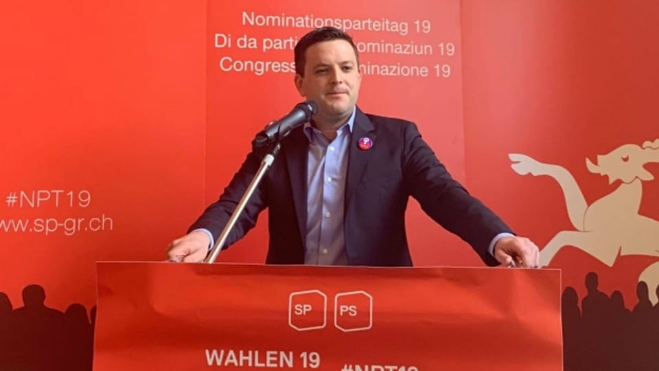 Jon Pult mit Doppelkandidatur - Regionaljournal Graubünden - SRF