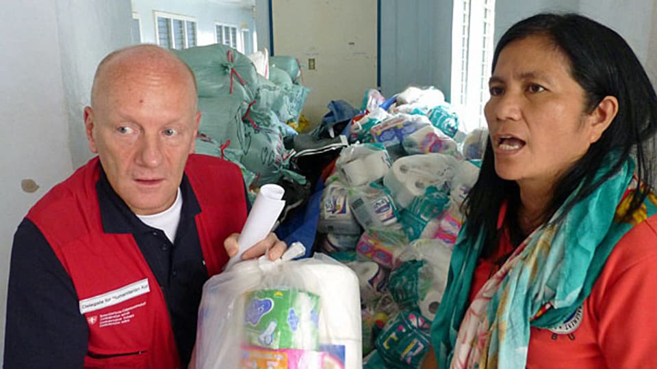 SKH-Leiter Manuel Bessler - Hilfe für die Philippinen - Rendez-vous - SRF