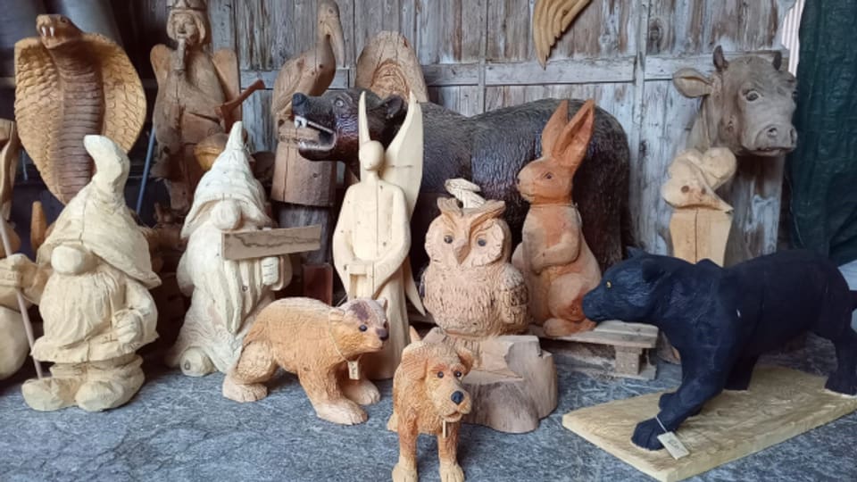 Der Holzschnitzer mit der Motorsäge - Musikwelle Magazin - SRF