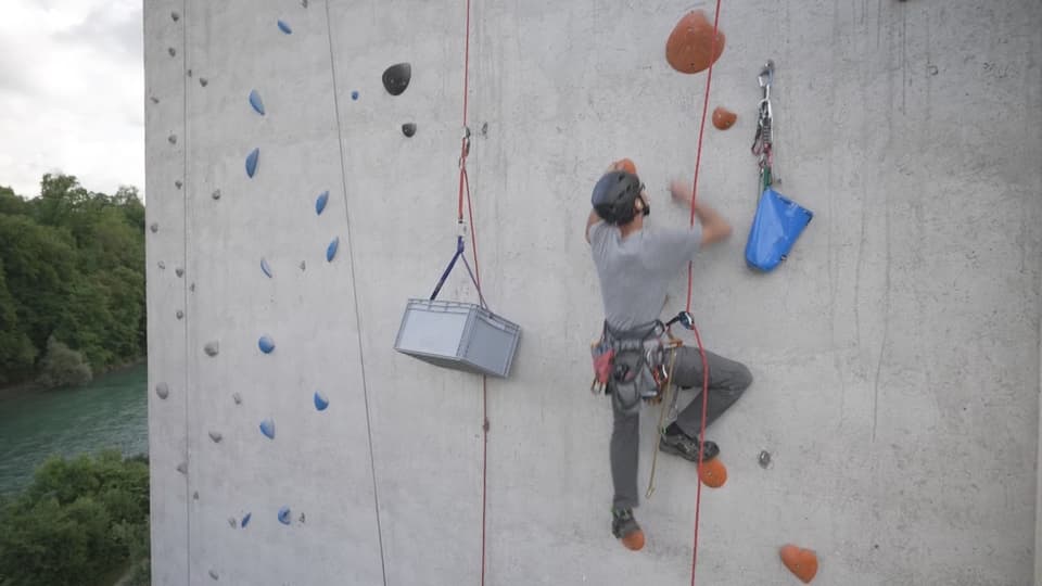 Outdoor-Klettern in Bern - Autobahnviadukt als Kletterattraktion: So ...
