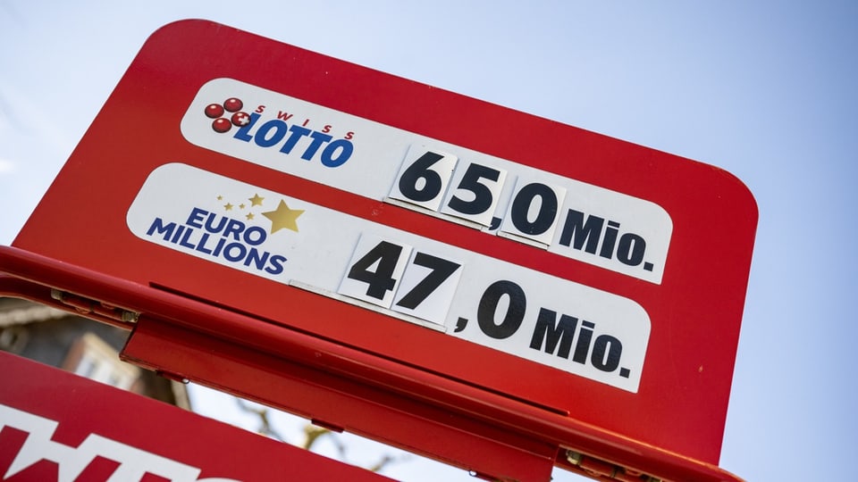 Rekordgewinn - Ein Glückspilz gewinnt fast 65 Millionen Franken im ...