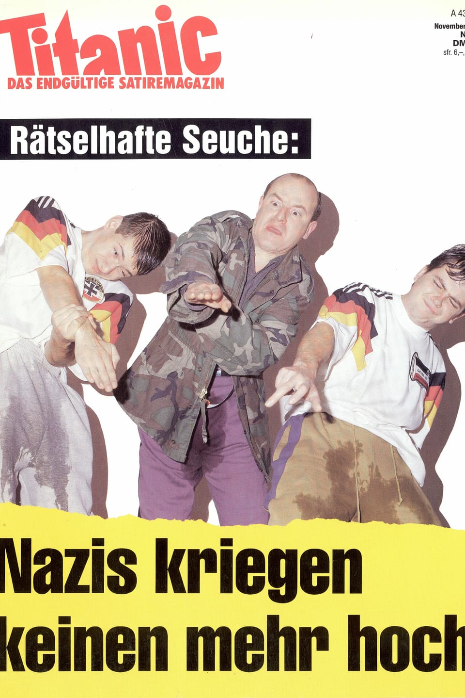 Deutsches Satiremagazin - «Titanic» kurz vor dem Untergang gerettet ...