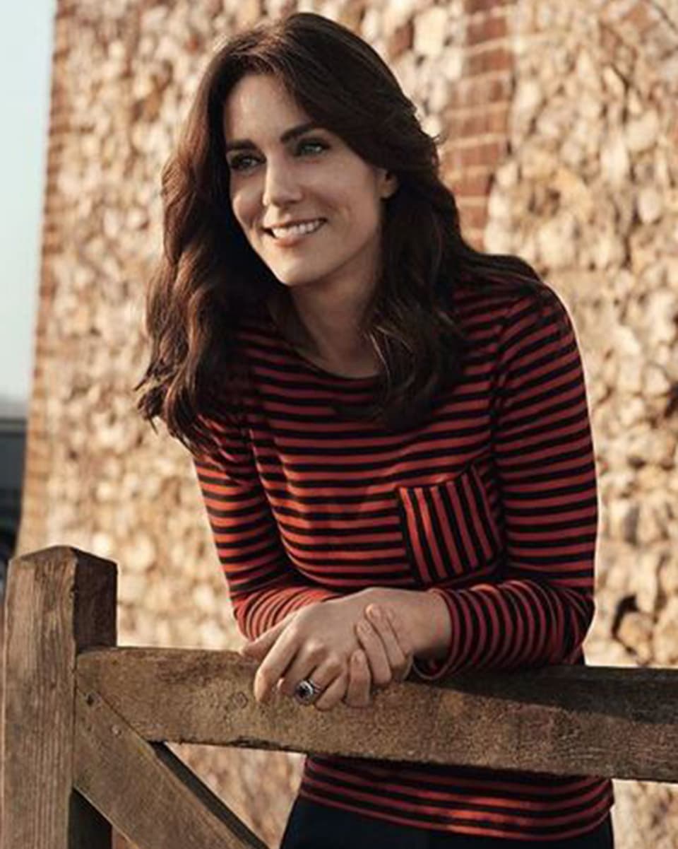 Royal - Royales Cover-Girl: Kate gibt ihr Model-Debüt - Glanz & Gloria ...