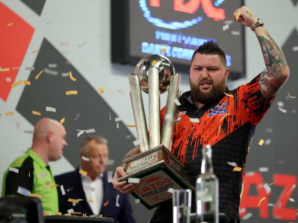 Nach Final-Triumph über «MVG» - Smith erstmals auf dem WM-Thron und an ...