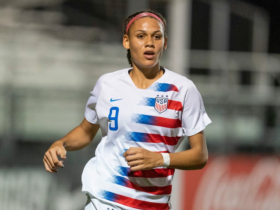 Fussballerin Trinity Rodman - Sie sammelt keine Rebounds, sondern geht ...