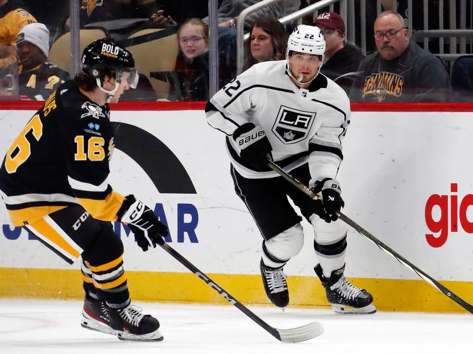 NHL in der Nacht auf Freitag - Trotz Fiala-Tor: Kings verlieren gegen ...