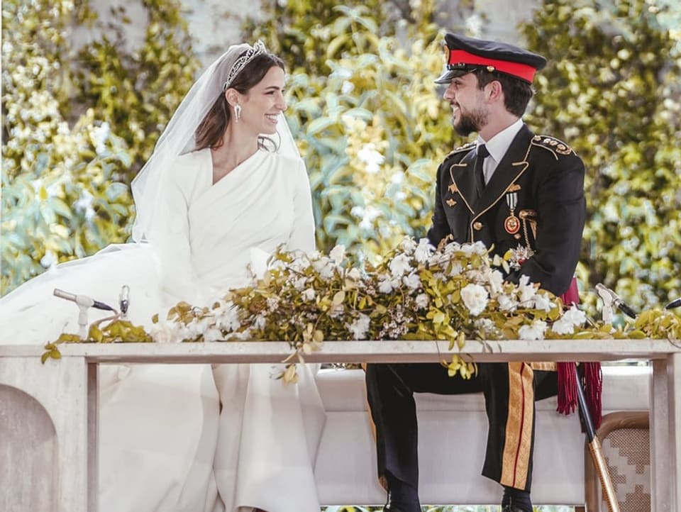 Kronprinz Hussein - Jordaniens Königshaus feiert pompöse Hochzeit ...