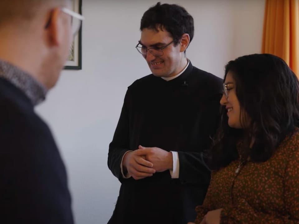 So lebt ein Mönch im Kloster - Mönch Meinrad in Einsiedeln ...