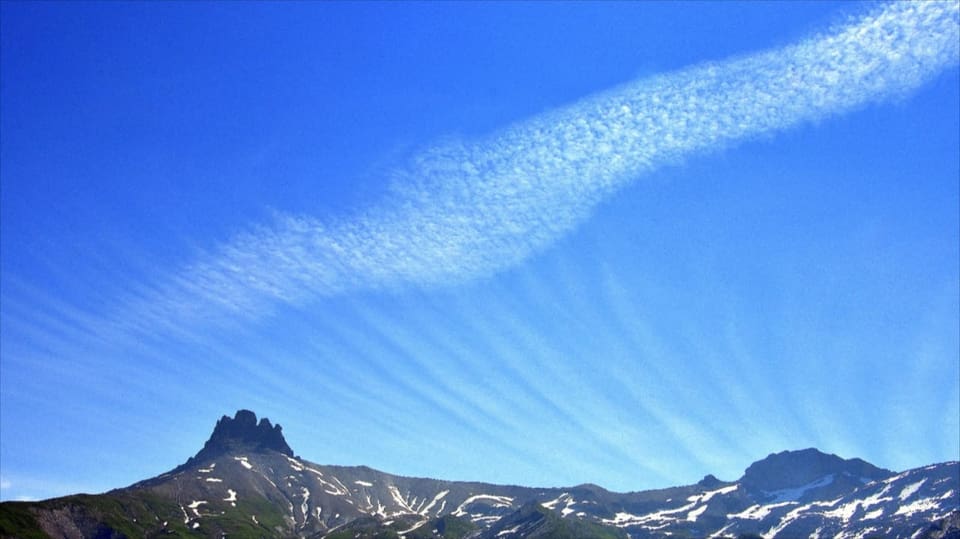 Gerippte Wolken - Wolken wie Wellen am Himmel - Meteo - SRF