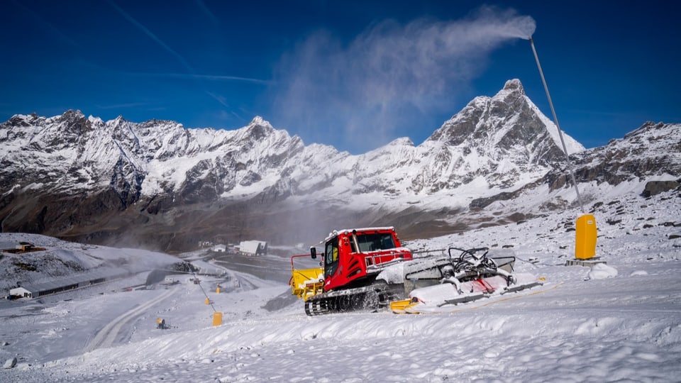 Bagger auf dem Gletscher - Wirbel um Ski-Weltcup in Zermatt: Sind die ...