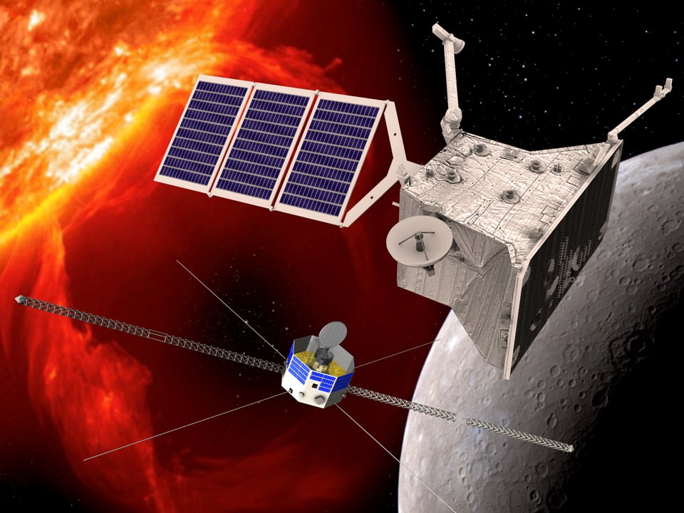 Raumsonde fliegt zum Merkur - Die nächste Weltraummission mit der ...