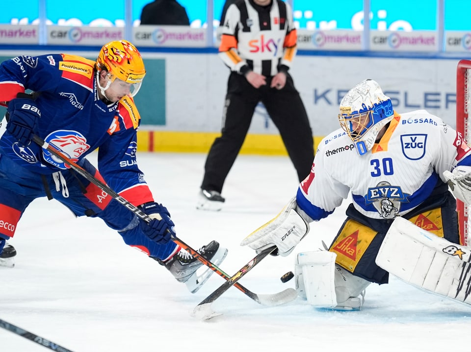 5:2-Sieg in Spiel 1 gegen Zug - Grant brilliert, Hanssons wüstes Foul ...
