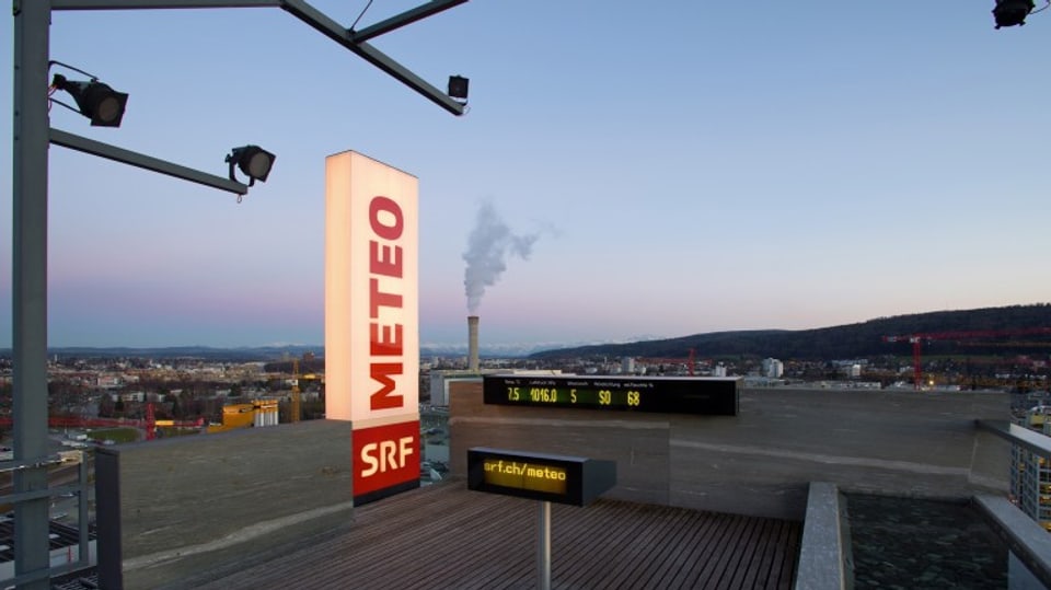 Medienabgabe / Werbung - Kann man das «SRF Meteo»-Dach besichtigen ...