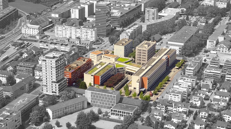 Gemeinsame Stadtentwicklung - Pläne für ein Holzhochhaus in Zug - News ...