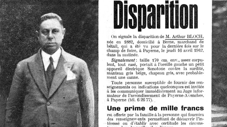 Gedenken an Nazi-Opfer - Judenmord von Payerne: Stolperstein erinnert ...