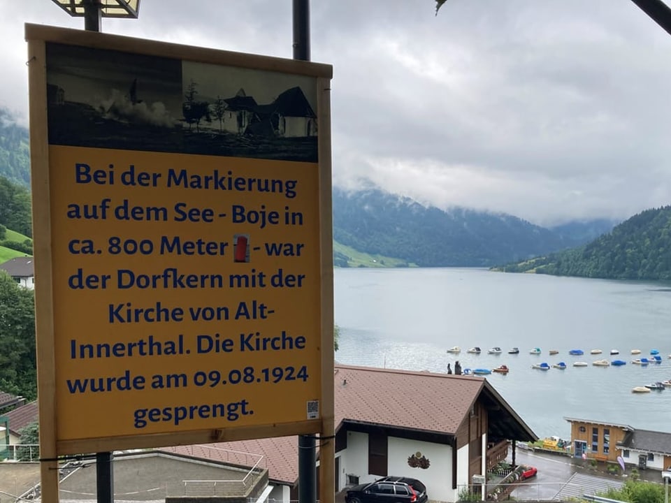 Wägital: Vor 100 Jahren musste für den Stausee die Kirche weichen ...