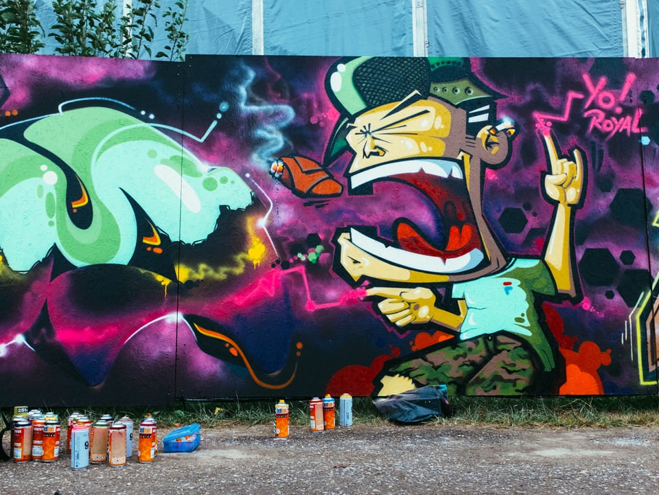 Royal Arena 2018 - Die schönsten Graffiti vom Royal Arena - Radio SRF ...