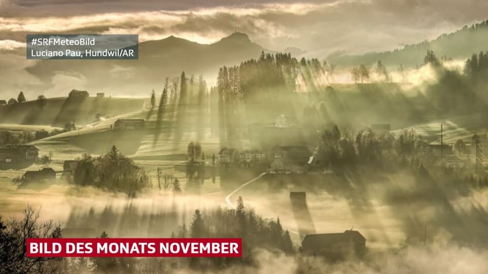 Bild des Monats - Das schönste Wetterfoto des Novembers 2022 ist gewählt - Meteo - SRF