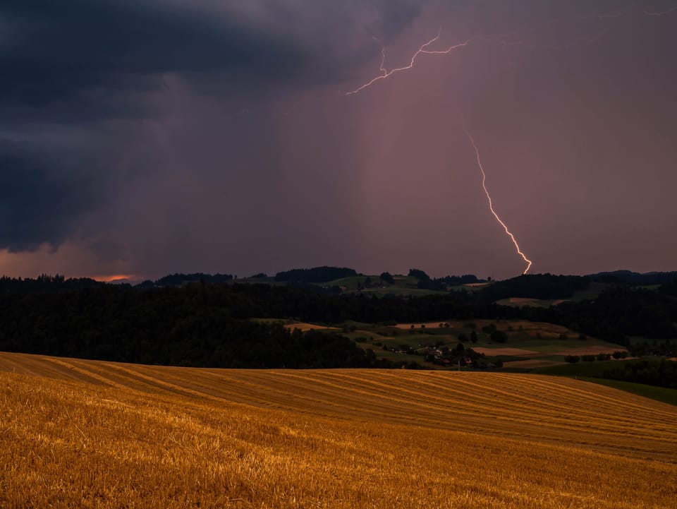 Wenig Regen - Trockenheit bahnt sich an - Meteo - SRF